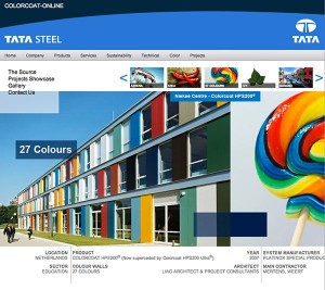 Colorcoat brightens web – newsteelconstruction.com