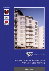 Insulated render systems used with light steel framing ...