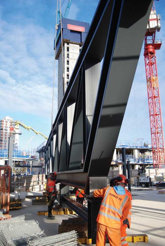 Low carbon steel creates leisure and office space ...